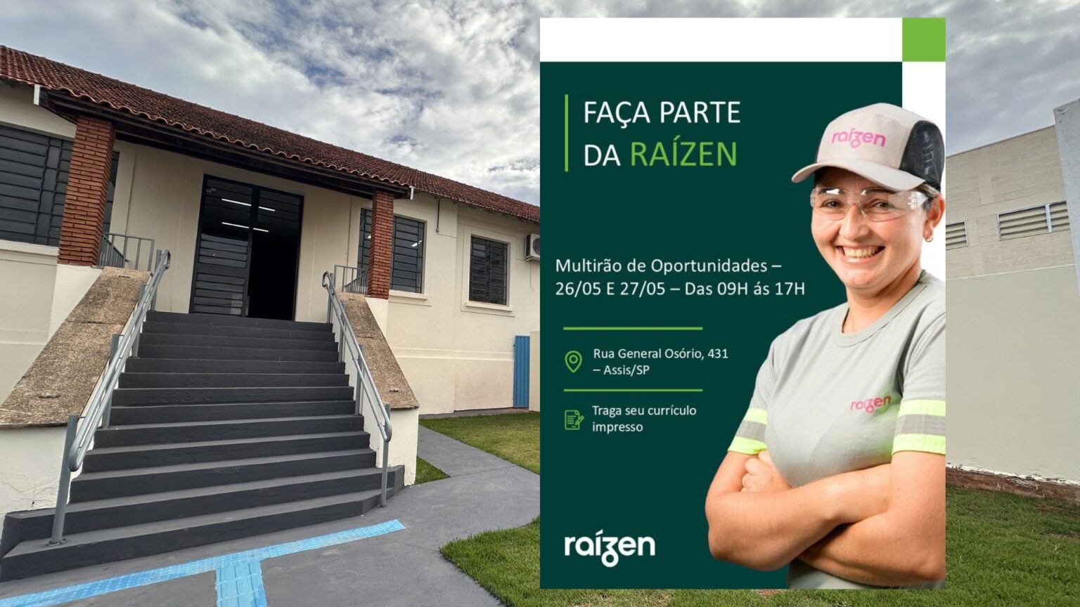 Mutirão de Empregos em Assis oferece 50 vagas em parceria com a Raízen ...